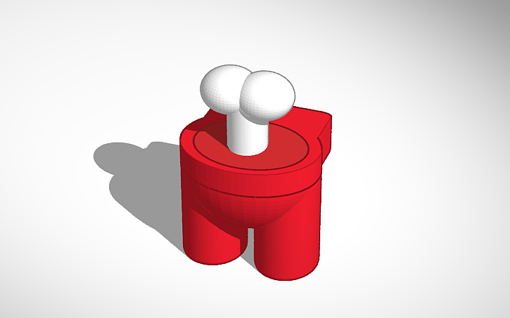 3D design Among Us Dead Crewmate | Tinkercad
