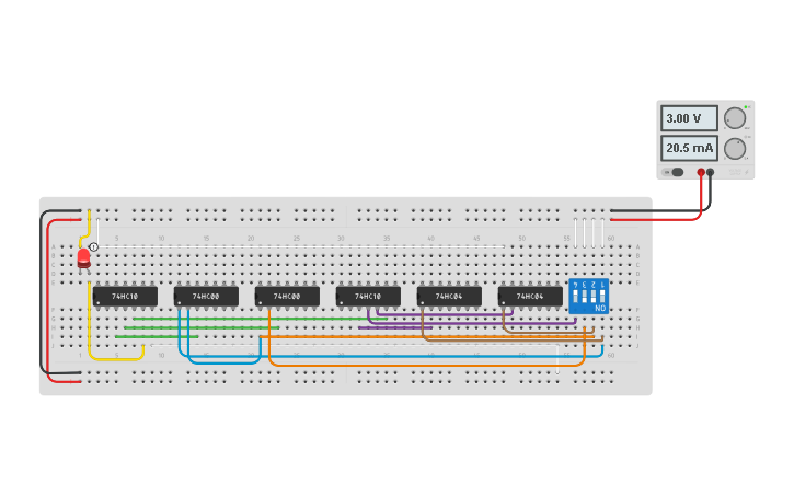 Circuit design DESIGN 2B - Tinkercad
