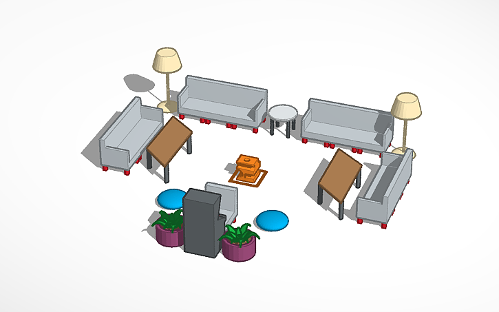 3D design Secret Gaming Tree House | Tinkercad