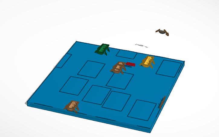 3D design Row Boat | Tinkercad