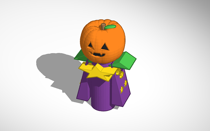 3D design pumpkin duke | Tinkercad
