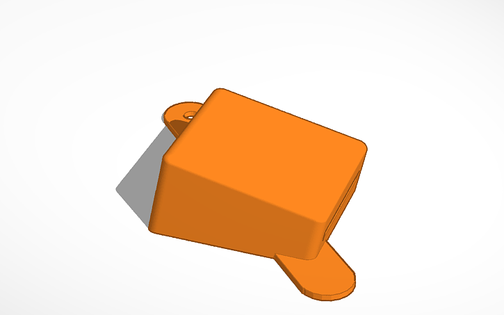 3D design Anet A8 SD card reader stand - Tinkercad