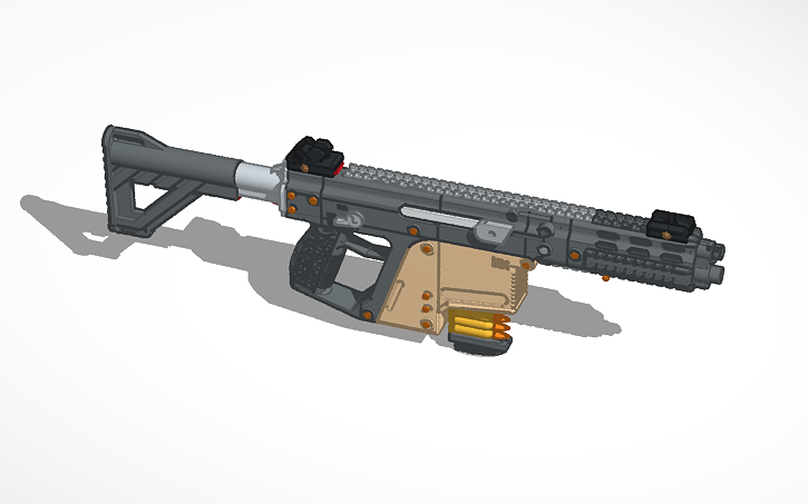 3D design Modern Warfare 2 VectorK10 - Tinkercad
