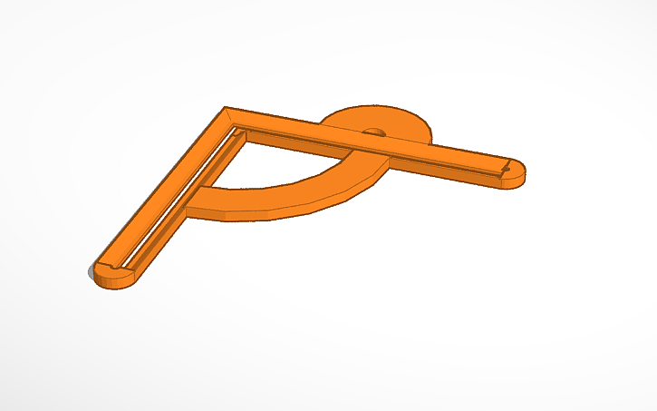 3D design équerre - Tinkercad
