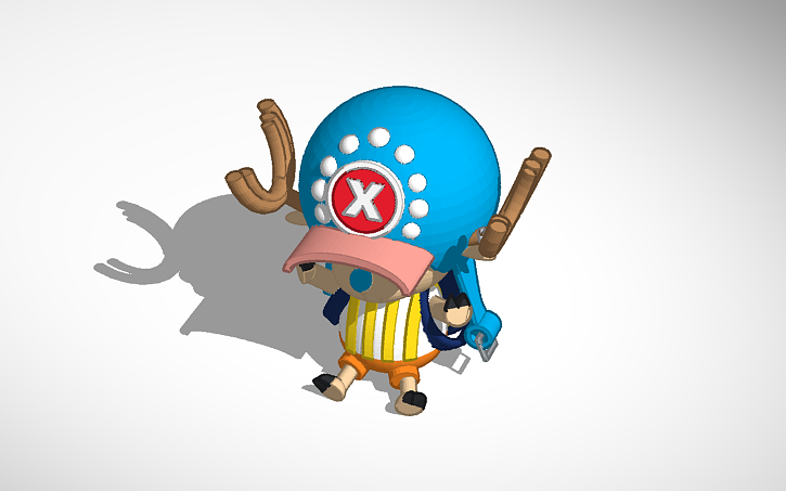 3D design chopper - Tinkercad