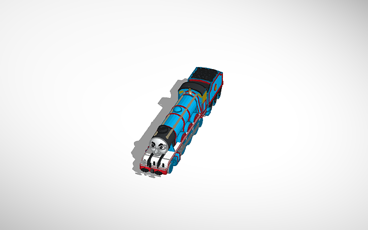 3D design Gordon the big blue express engine Gauge 1 Bachmann Large ...