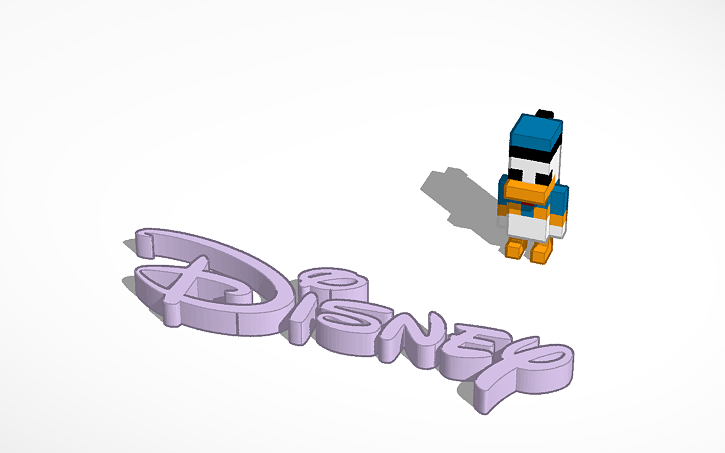 3D design Disney - Tinkercad