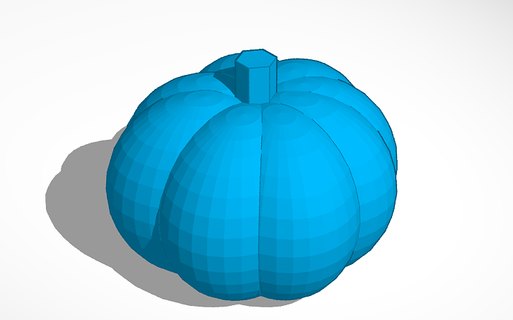 3D design ALEX Pumpkin - Tinkercad