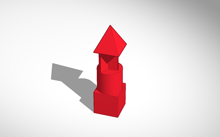 3d Design Tower Tinkercad