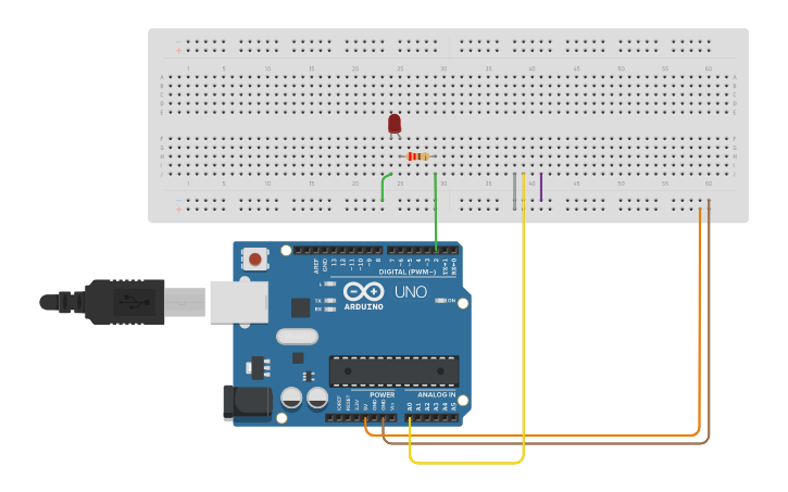 Circuit design Sensor(DHT 11) PSE - VINICIUS KENZO SAITO | Tinkercad