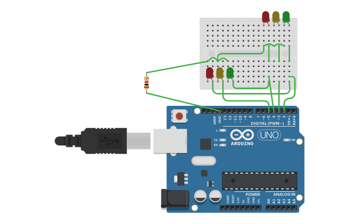 Circuit design Trabalho 3- Arduino | Tinkercad