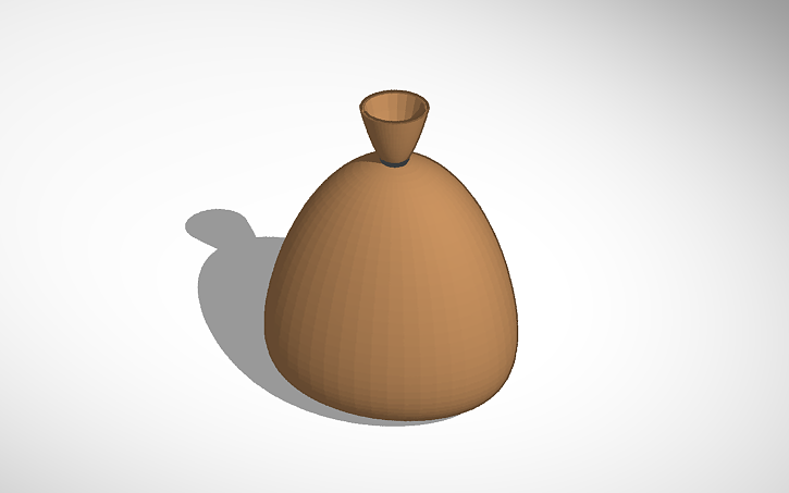3D design Sack - Tinkercad