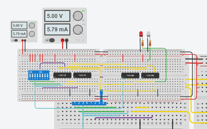 Circuit Design Asynchronous Jk Flip Flop Tinkercad