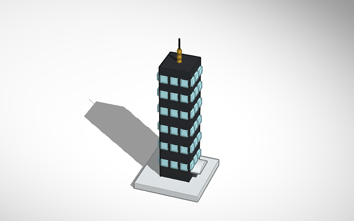 3D design Skyscraper | Tinkercad