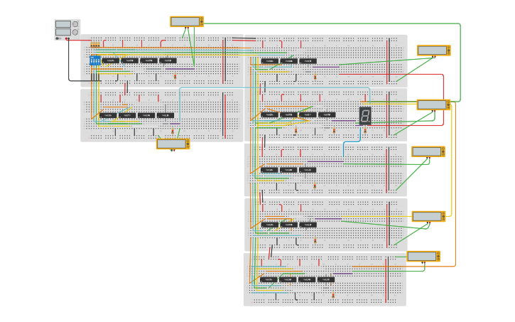 Circuit Design 7 Seg 0 15 Tinkercad