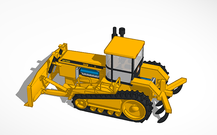 3D design Entry for Triple C Customs twin engine dozer contest - Tinkercad
