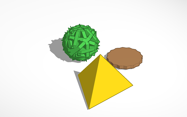 3D design funky shapes - Tinkercad