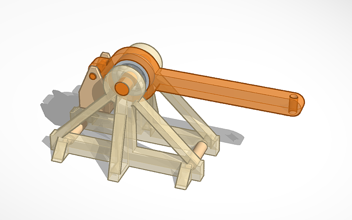 3D design Trebuchet | Tinkercad