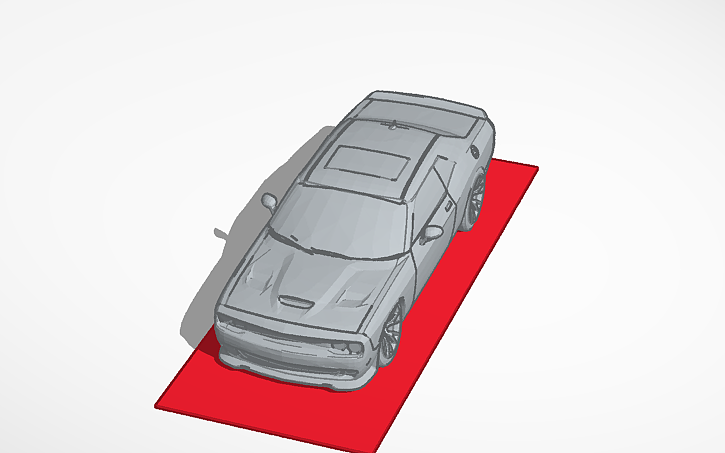 3D design hellcat - Tinkercad