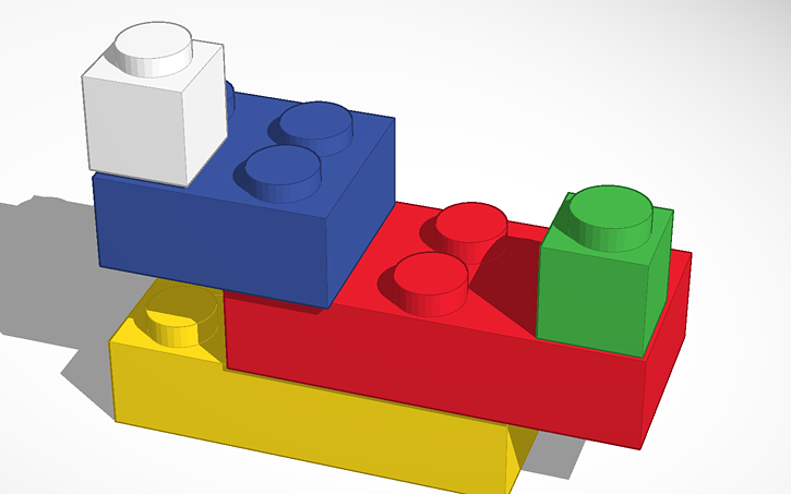 3D design Lego Creation | Tinkercad