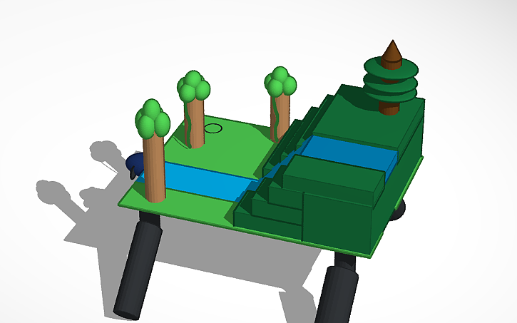 3D design Forest monster | Tinkercad