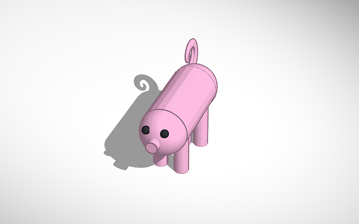 3D design Harold the Brady Pig | Tinkercad