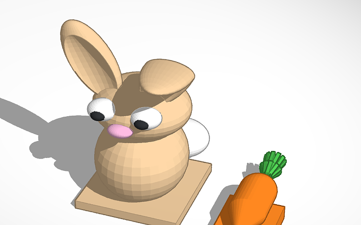 3D design Jayden Bunny Bigger - Tinkercad