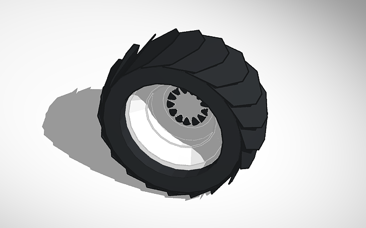 3D design wheel | Tinkercad