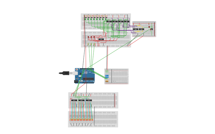 Circuit design IoT Kanban | Tinkercad