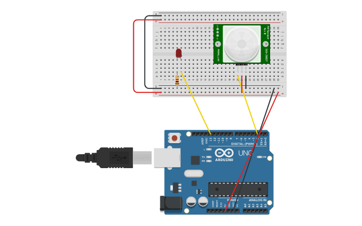 Circuit design Aula 05 - Experimento Arduino 6 | Tinkercad
