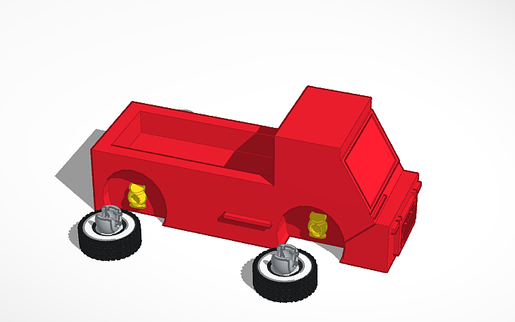 3D design Moving Car-Ildefonso, Chris - Tinkercad