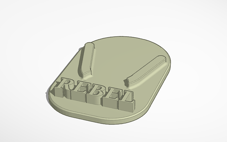 3D design Rebel Kickstand Puck - Tinkercad