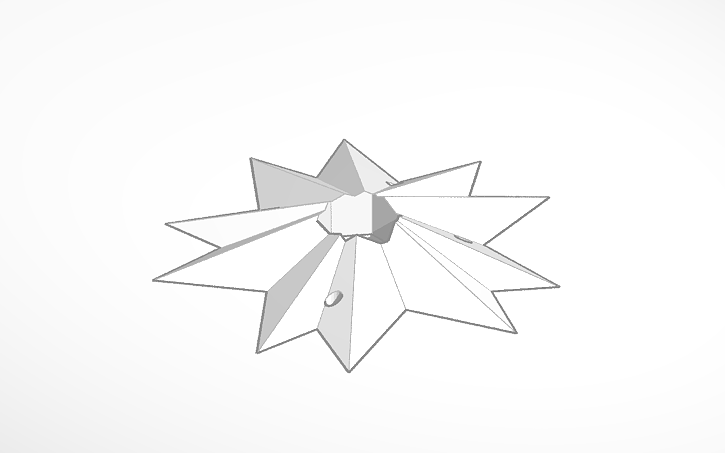 3D design Snowflake | Tinkercad