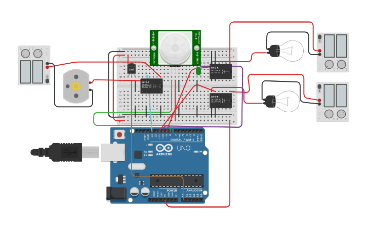 Circuit design Pregunta 2 | Tinkercad
