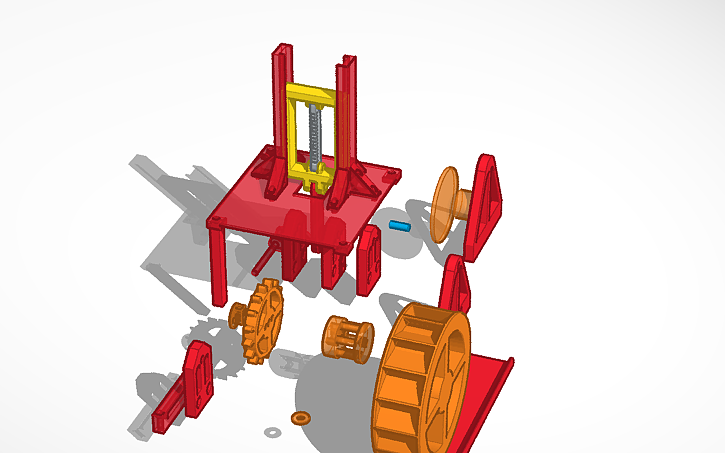 3D design Saw mill - Tinkercad