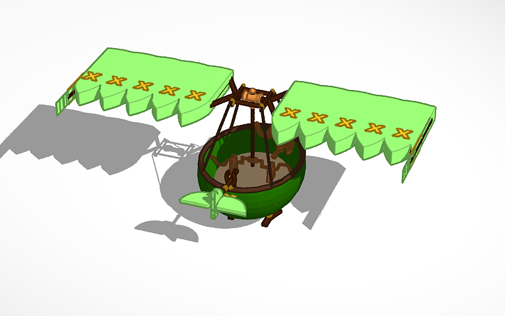 3D design Flapper-Wing-A-Ma-Thing (Larger Version) | Tinkercad