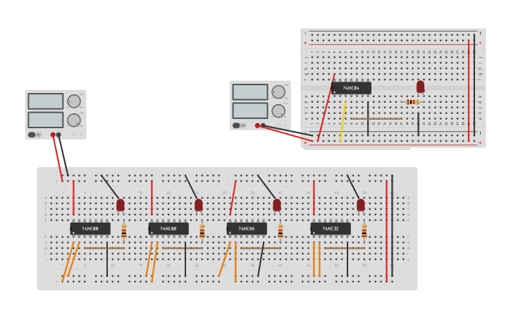 Circuit design Lab1 CSO | Tinkercad