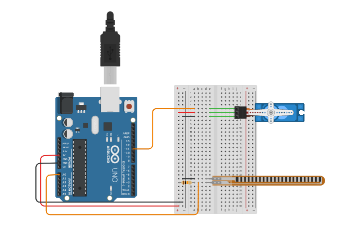 Circuit design 10주차 과제 - Tinkercad