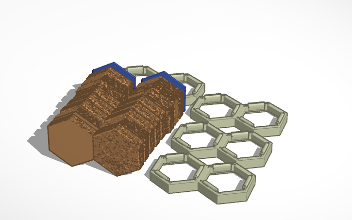 3D design Map 1 Col 1 Row 1 v1.3 | Tinkercad