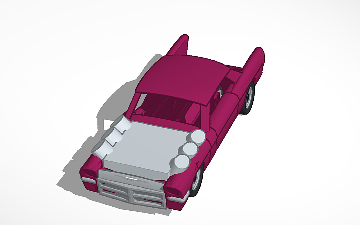 3D design bel air dragster | Tinkercad