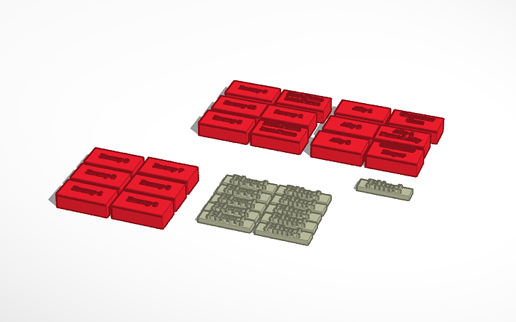 3D design Initiative Blocks - Tinkercad