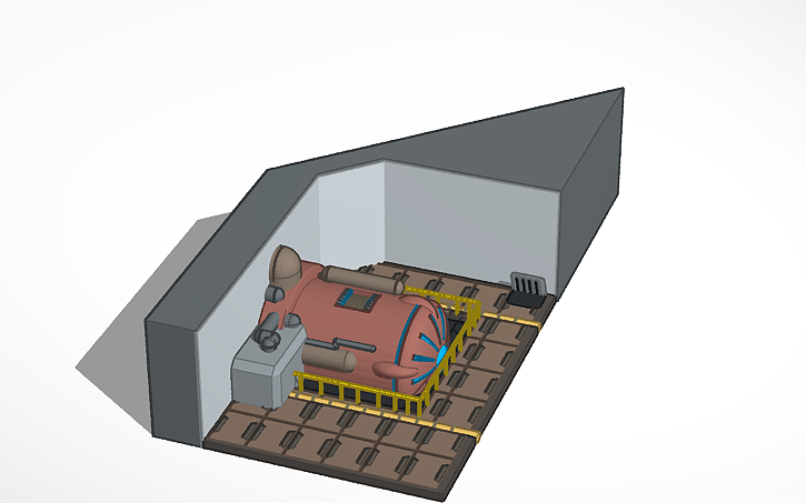 3D design Among Us: Engine - Tinkercad