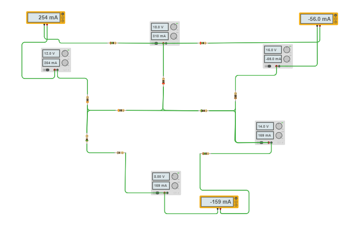 Circuit design MAXWELLS MESH | Tinkercad
