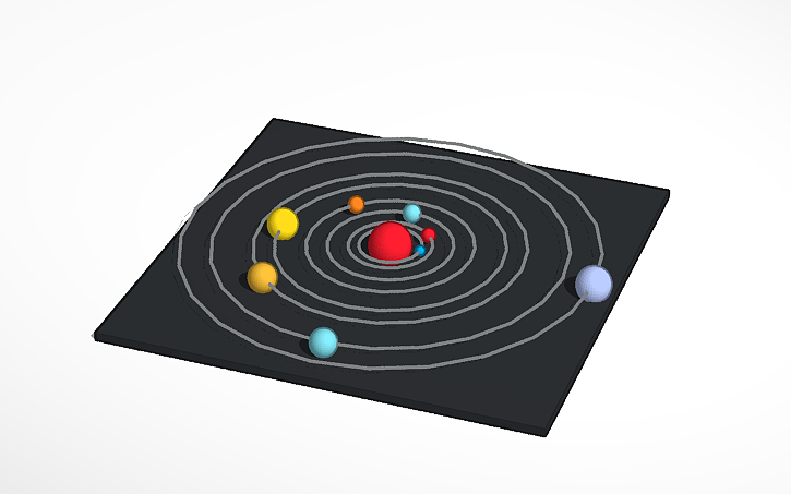 3D design Solar System | Tinkercad
