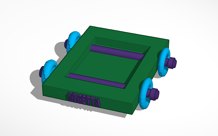 3D design Chasis coche Miguel | Tinkercad