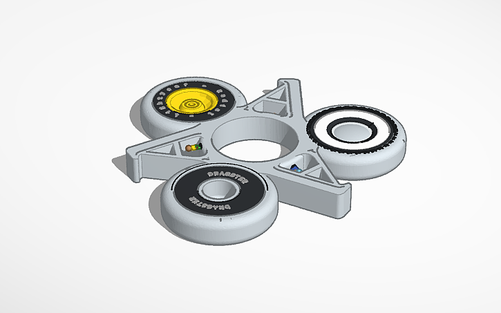 3D design Spinner - Tinkercad