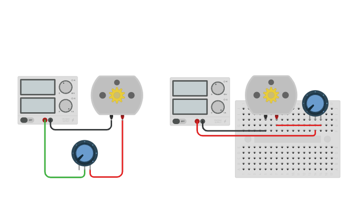 Circuit design Motor con control de velocidad - Tinkercad Circuit design Motor con control de velocidad - Tinkercad