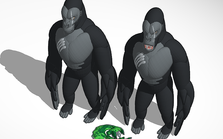 3D design Kong - Tinkercad