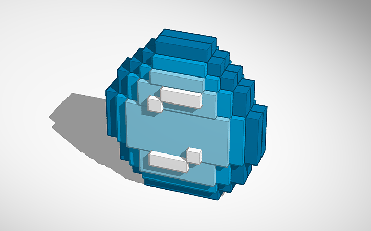 3D design Minecraft Dimond - Tinkercad