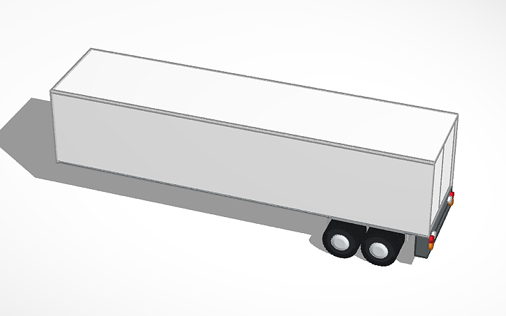 3D design trailer - Tinkercad